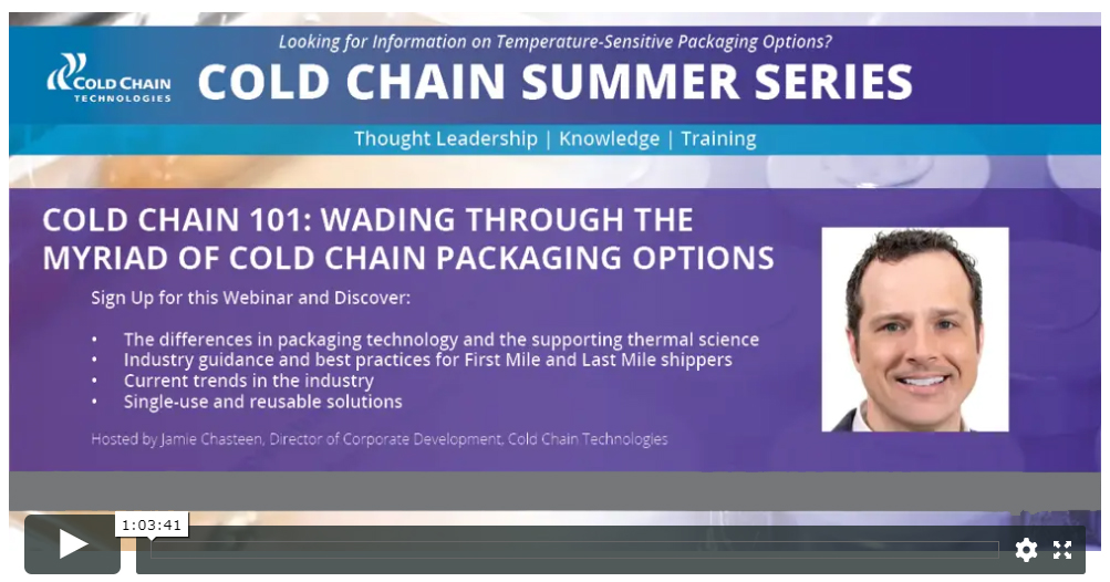 Free Webinar: Cold Chain 101 | Cold Chain Technologies